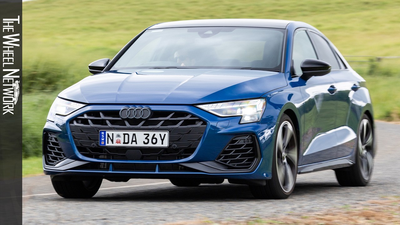 2025 Audi S3 Sedan | Ascari Blue | Driving, Interior, Exterior ...