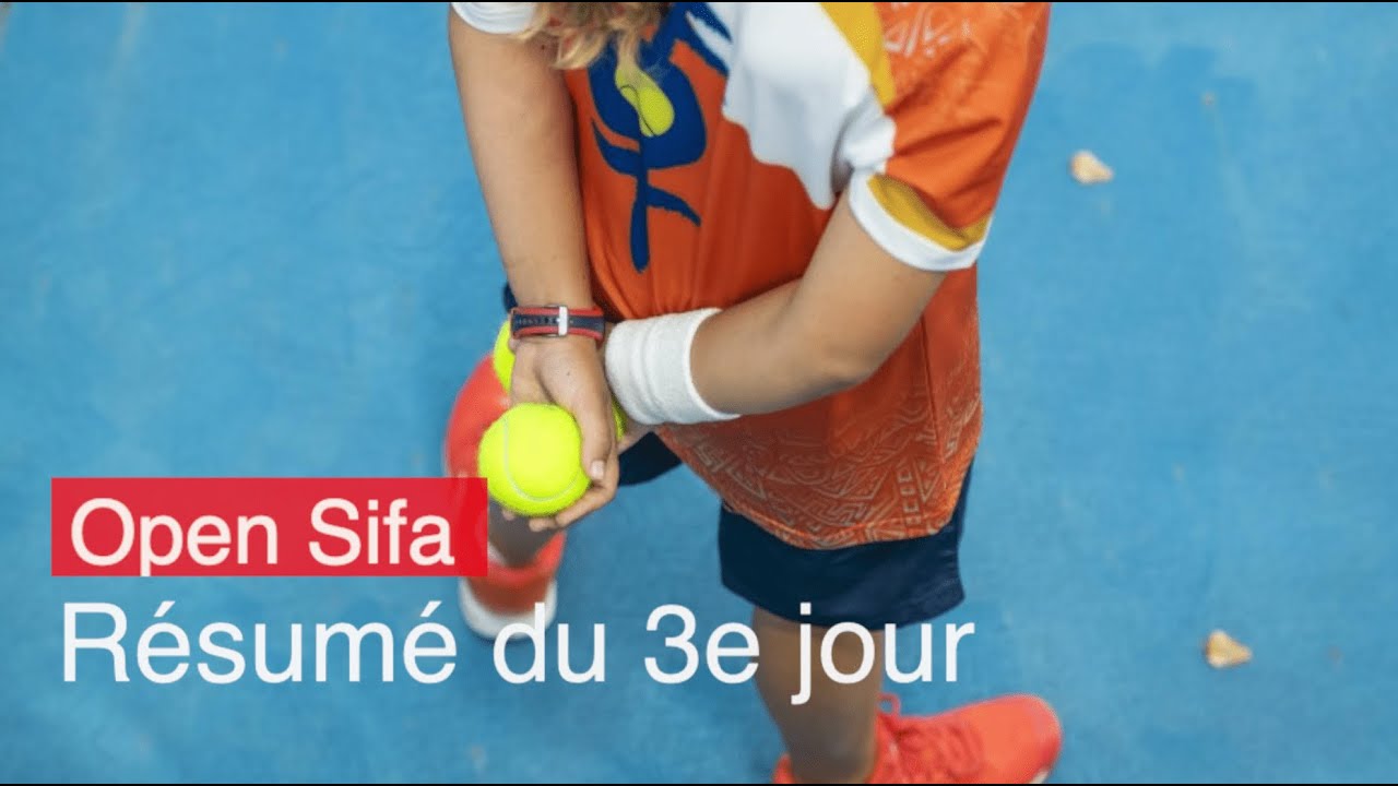 Tournoi Challenger Sifa : le résumé du jour - YouTube