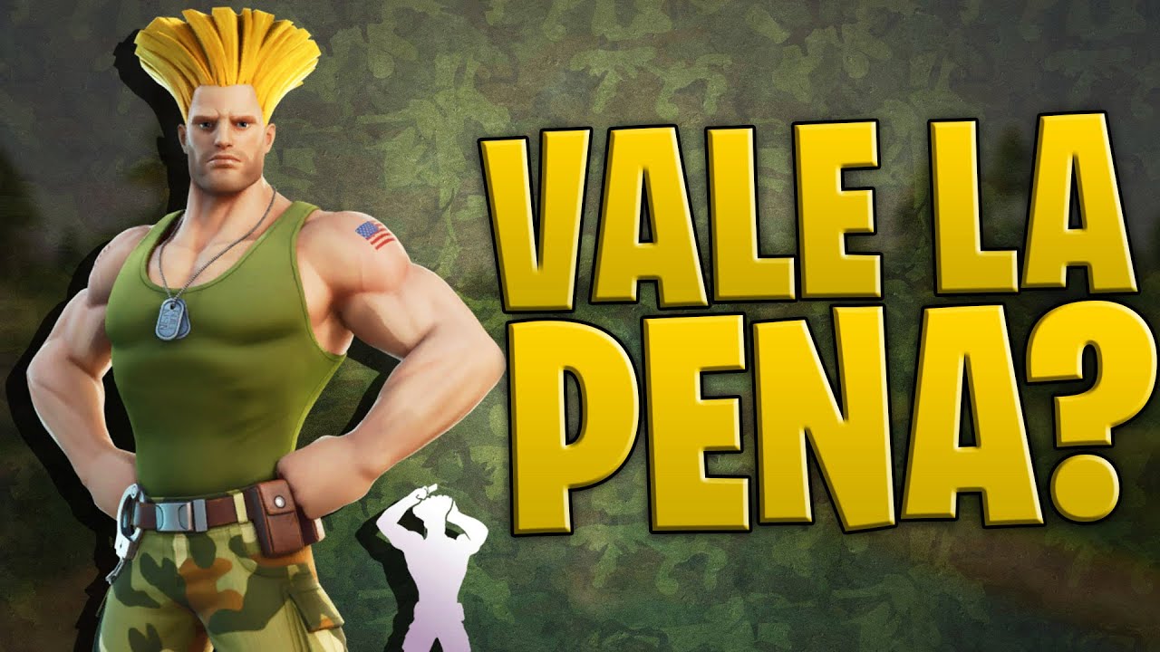*NUEVA SKIN* GUILE GAMEPLAY Y REVIEW EN FORTNITE - YouTube