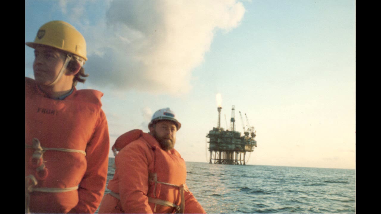 Offshore North Sea oil operations 1974 78 - YouTube