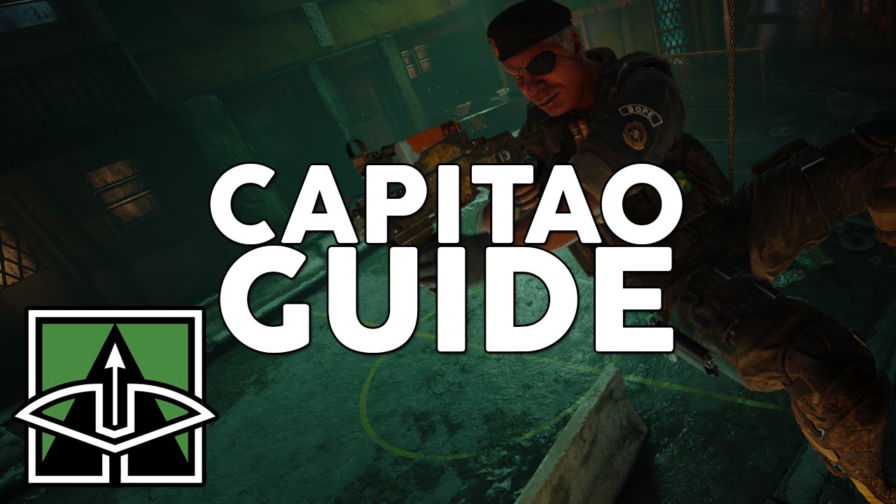 Rainbow Six Siege Capitao Operator Profile! Capitao Operator In-Depth ...