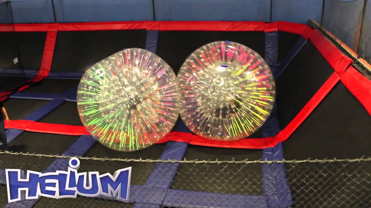 Helium Human Hamster Balls - YouTube