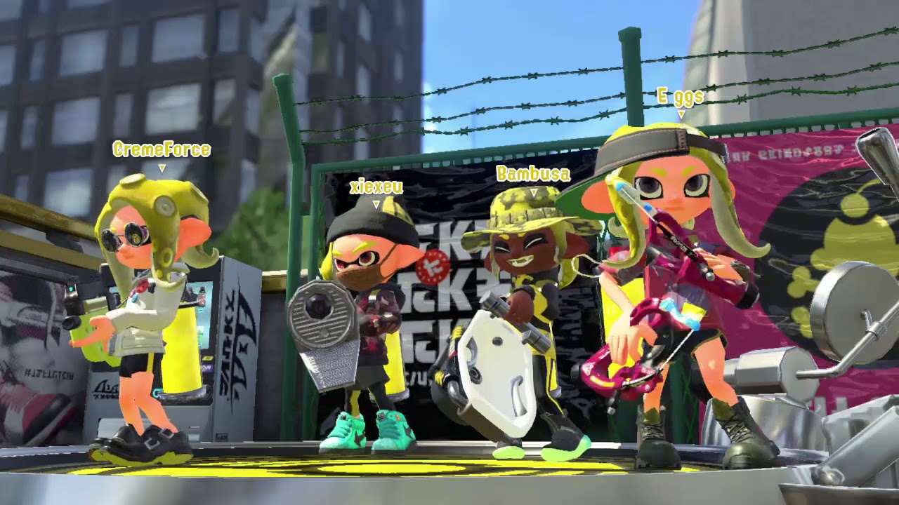 Taking FAT L's in Splatoon 2 (test) (turf/ranked) - YouTube