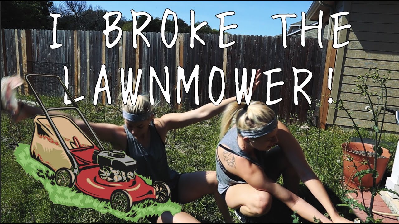 Maddie Does Yard work..FAIL.. - YouTube