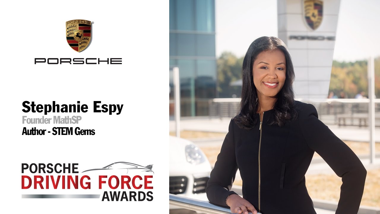 Porsche Driving Force Award Honoree Stephanie Espy - YouTube