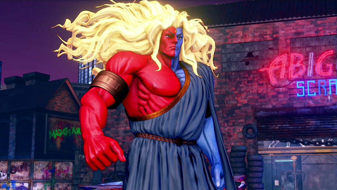 Street Fighter V Champion Edition - Gill Arcade Gameplay - YouTube