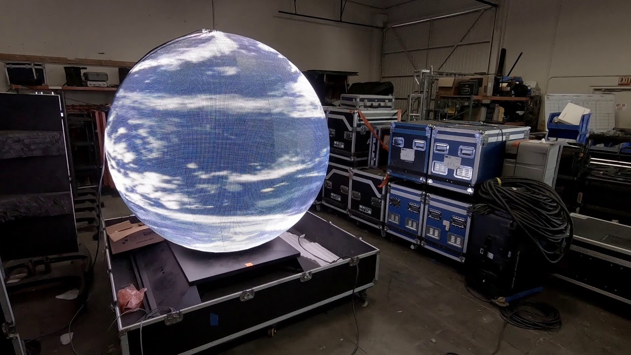 LED Globe (Showcase) - YouTube