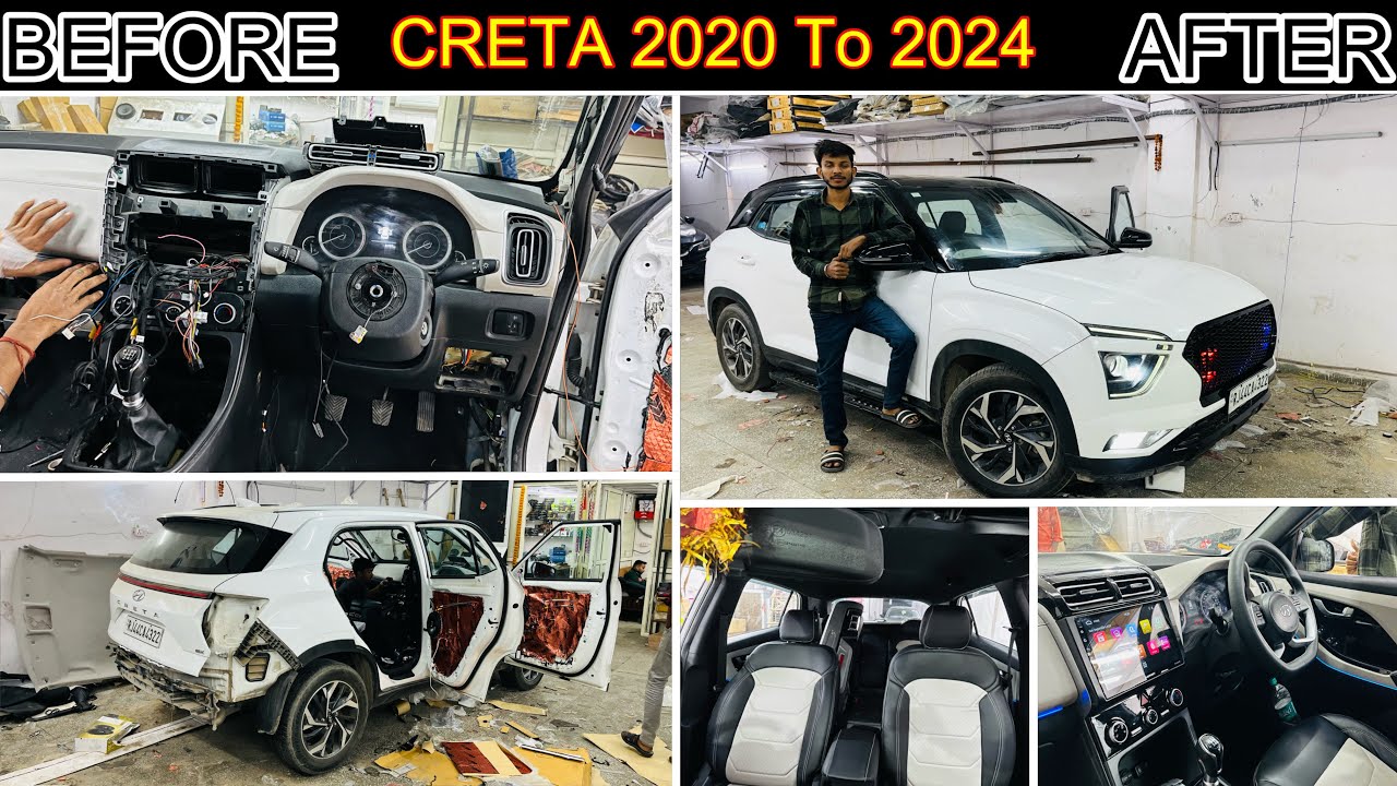 CRETA 2024 MODIFIED 🔥 CRETA 2020 converted to CRETA 2024 CRETA BASE TO ...