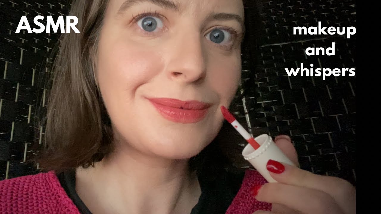 ASMR chat while I put on makeup 💄 - YouTube