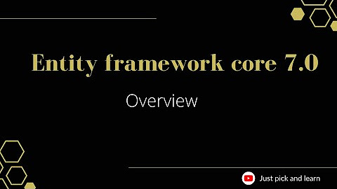 Entity Framework Core tutorial - YouTube