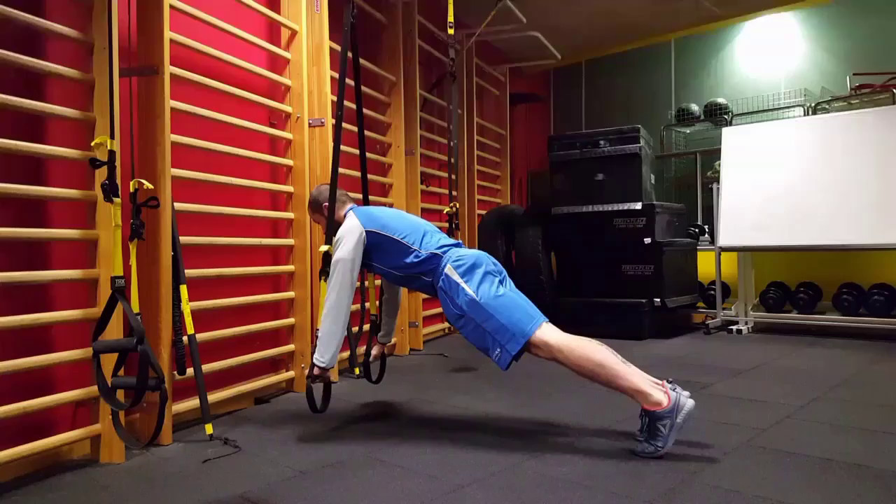 TRX Straight Arm Plank Leg Abduction - YouTube