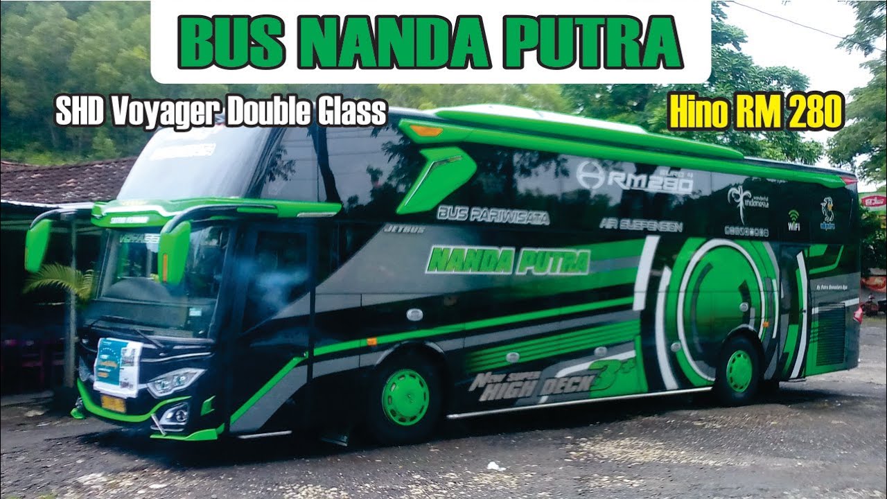 Siap Bersaing... Bus Nanda Putra Satrio Kembar asal Demak - YouTube