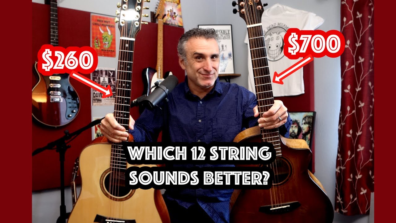 12 string guitar SHOOTOUT! (Breedlove vs Vangoa) - YouTube