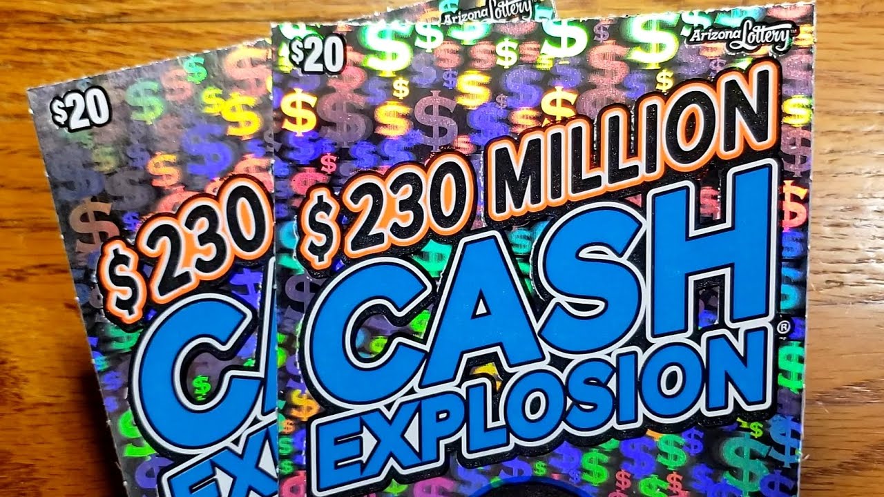 ARIZONA LOTTERY-- $230 CASH EXPLOSION! - YouTube