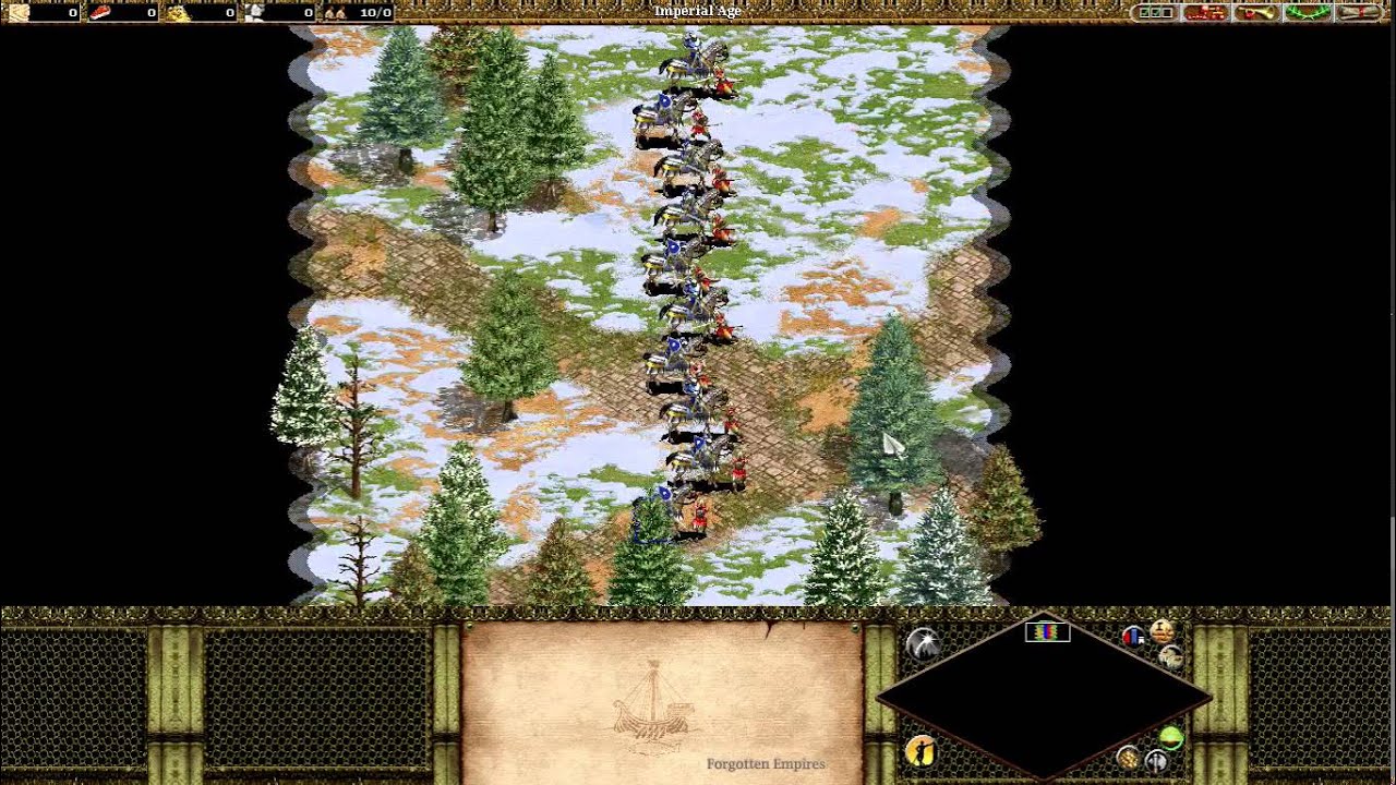 Age of Empires II: Forgotten Empires 10 Elite Cataphract VS 10 Elite ...