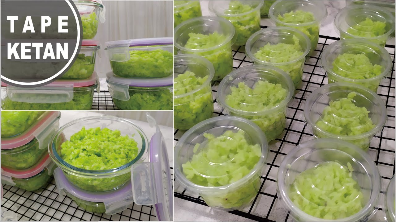 Cara Membuat Tape Ketan | How to make tape - YouTube