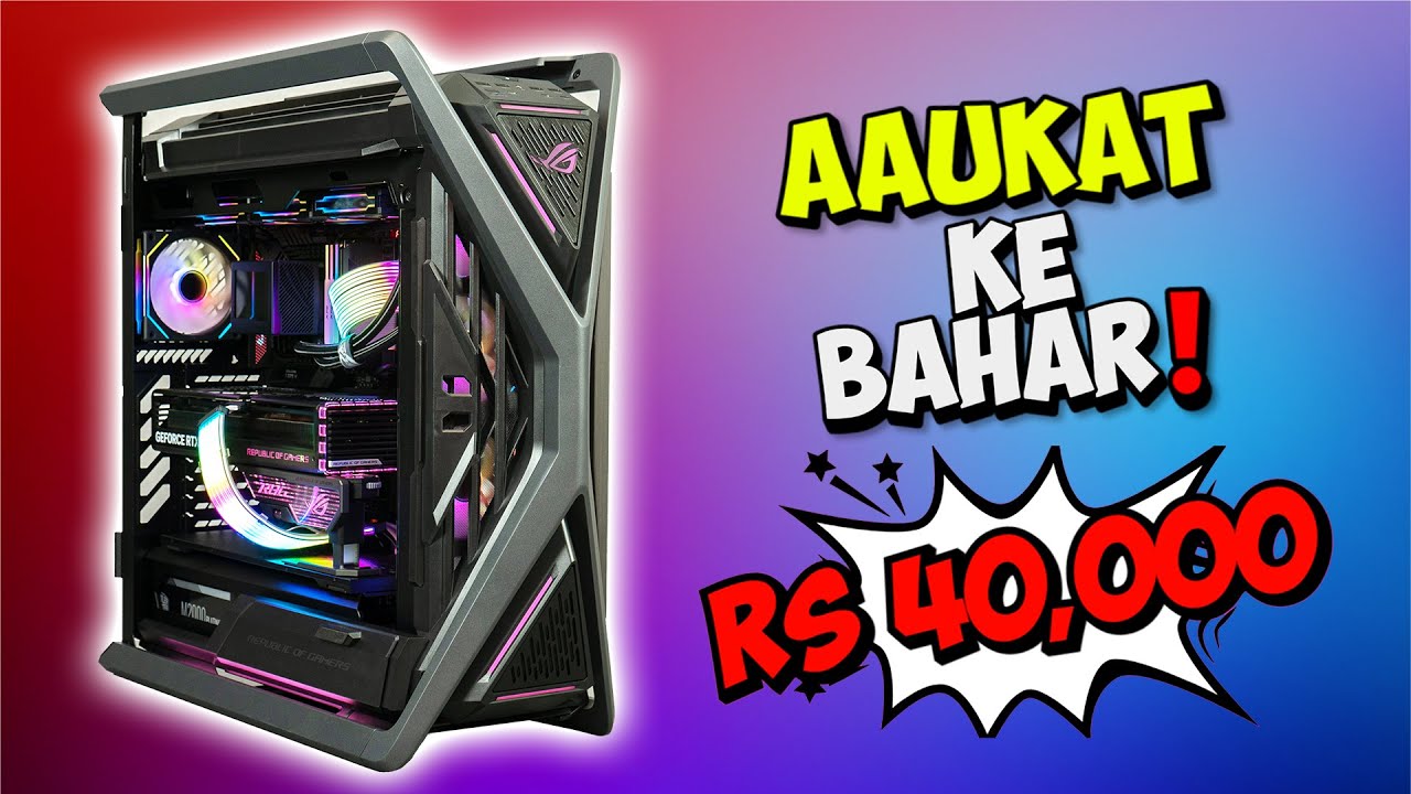 Asus ROG Hyperion GR701 ARGB Review: The Ultimate Gaming Cabinet - YouTube