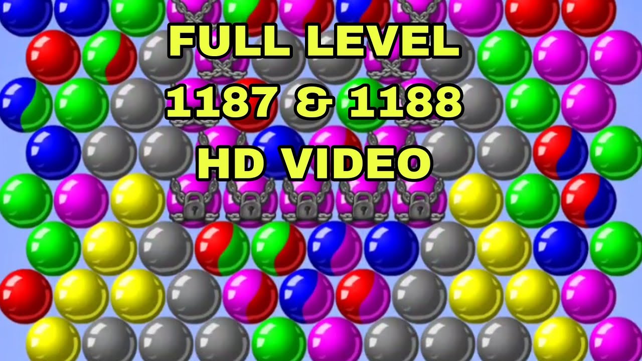 Conquering the Double Bubble Challenge: Levels 1187 & 1188 - YouTube