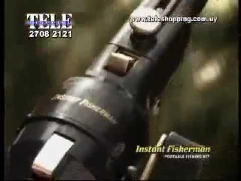 VARA DE PESCAR INSTANT FISHERMAN II - YouTube