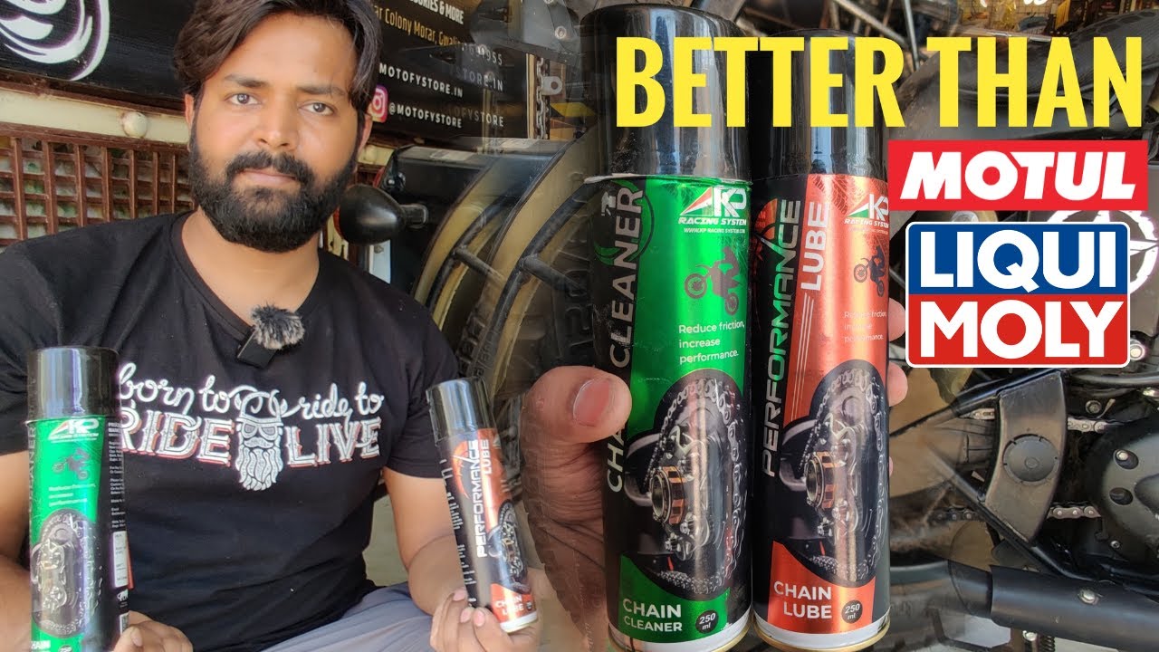 KP Racing System Finally got their Chain Lube & Cleaner | Is it Better ...