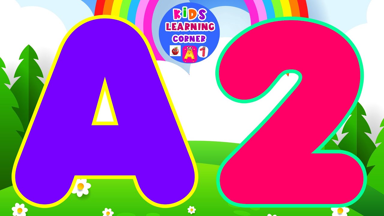 ABC &123 Learning For Toddlers | ABC and Numbers For Preschool | ABC ...