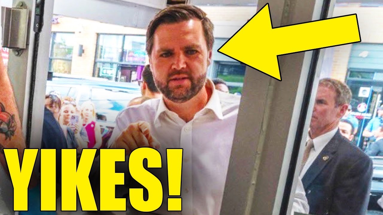 CAUGHT ON CAMERA: JD Vance’s SAD PUBLIC Episode, Trump’s Nightmare ...