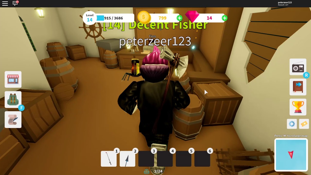 Fishing simulator Map Roblox !!! Ep 1 - YouTube