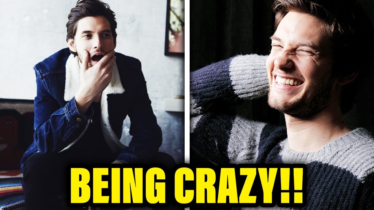 Ben Barnes Being CRAZY! (Part 2) - YouTube
