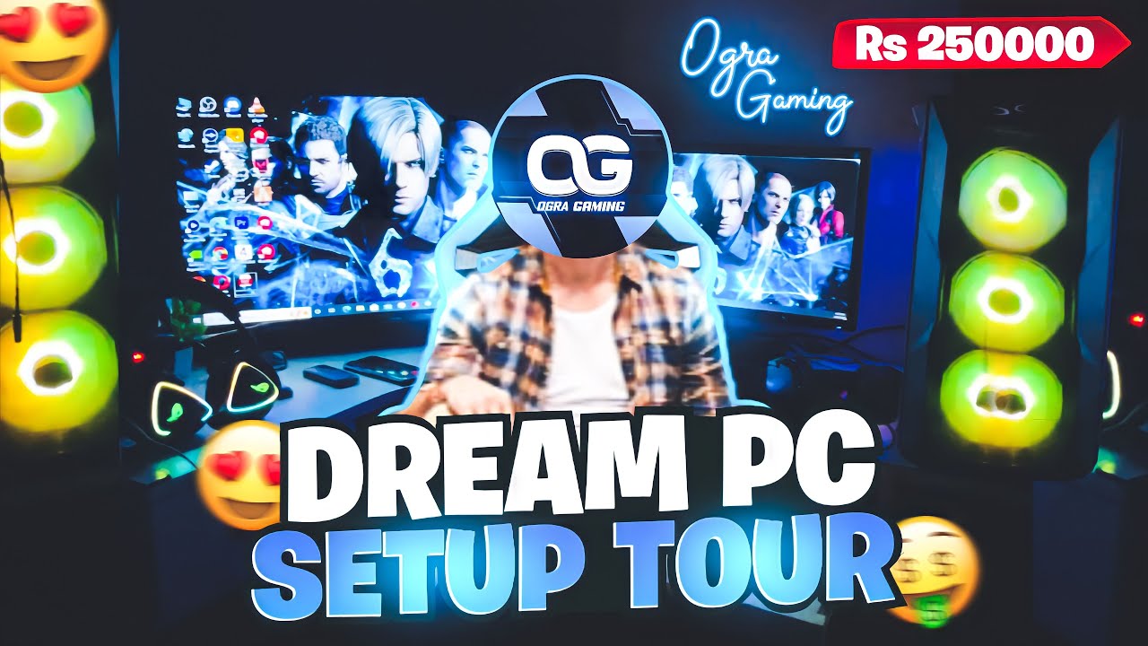 DREAM PC BUILD WORTH RS 250,000 😍 || OGRA SET UP TOUR PART -1 (2023) - YouTube