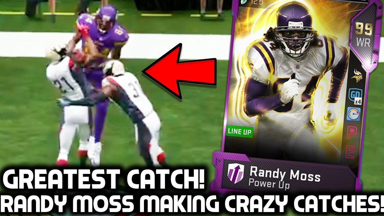 RANDY MOSS MAKES GREATEST CATCH! GAME COMES DOWN TO THE FINAL PLAY ...