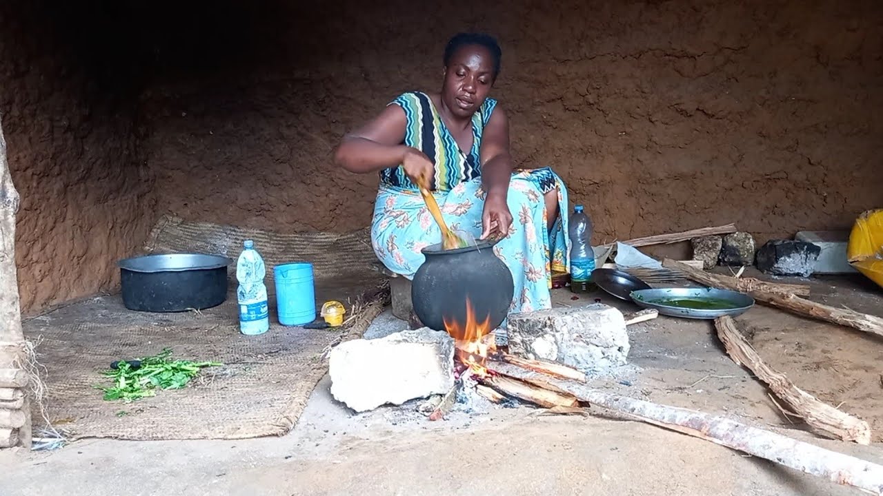 African Village Life//Cooking Most Delicious Village Vegetables - YouTube