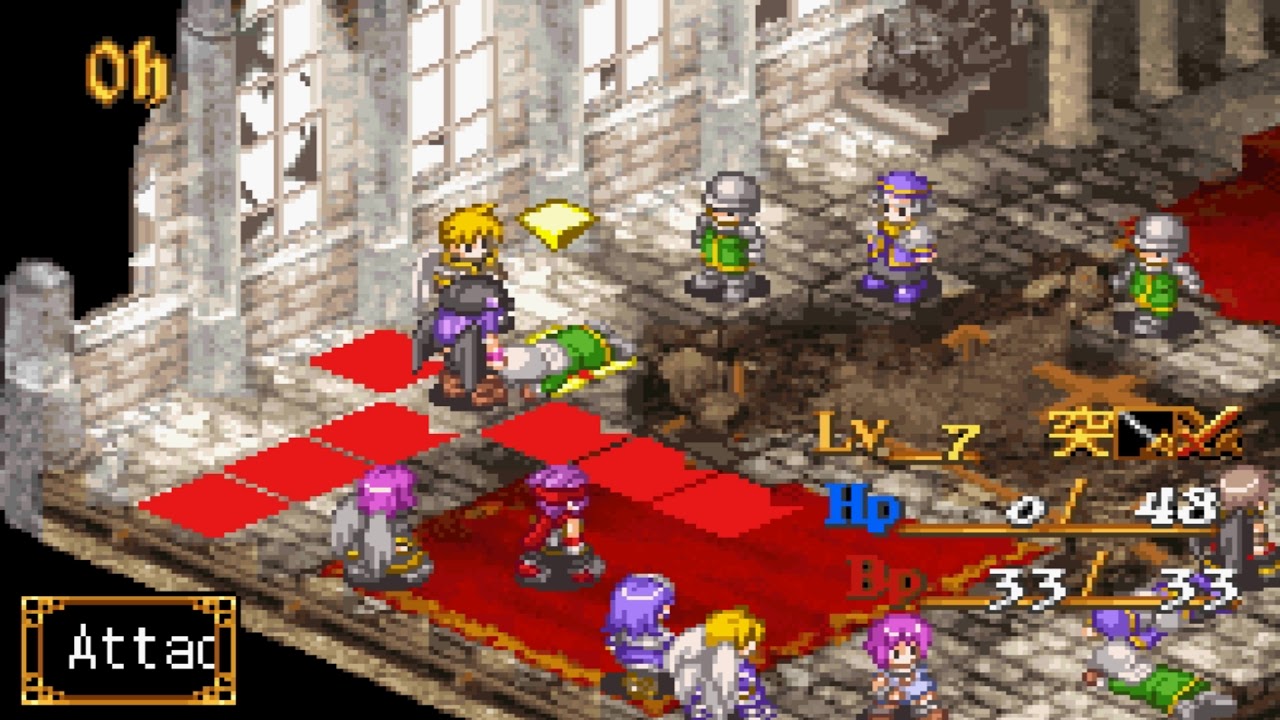 Black Matrix Zero (GBA) Part 2 of 9 - Priest Slaying n' Church Raiding - YouTube