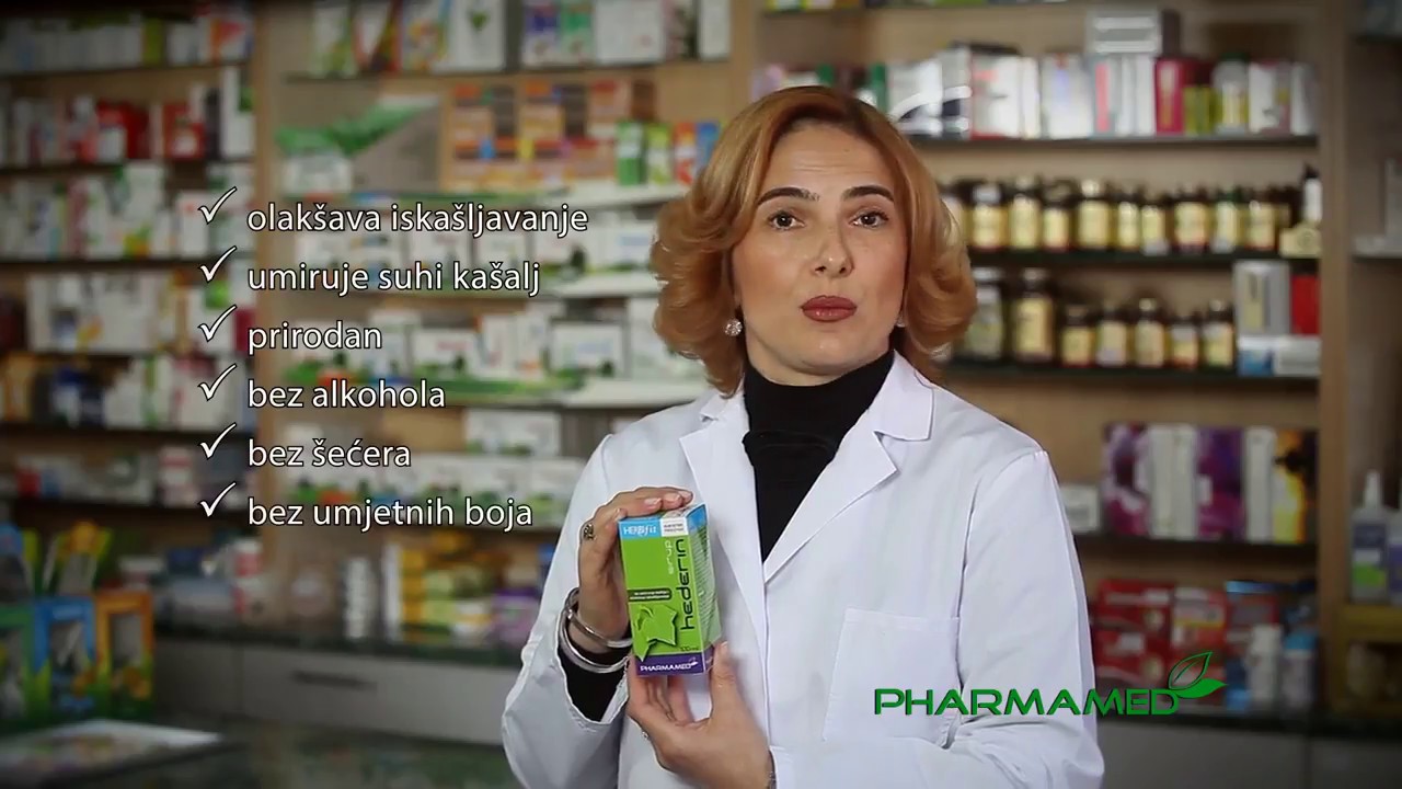 HEDERIN SIRUP - Pharmamed - YouTube
