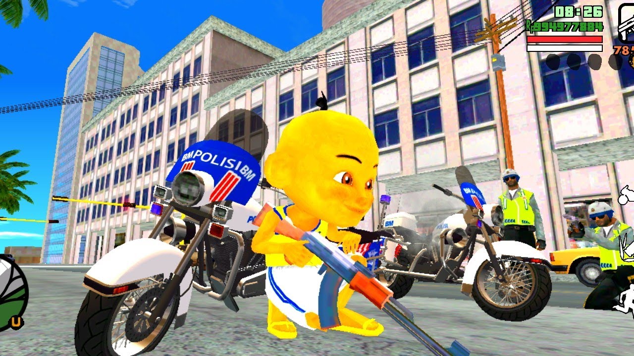 😂 Kembali Upin dan Pak Anton selamatkan kota dari Zombi dan Pocong ️ ...