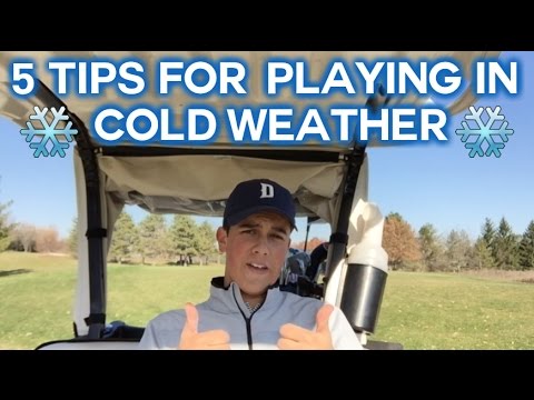 5 Tips for Playing in Cold Weather - YouTube
