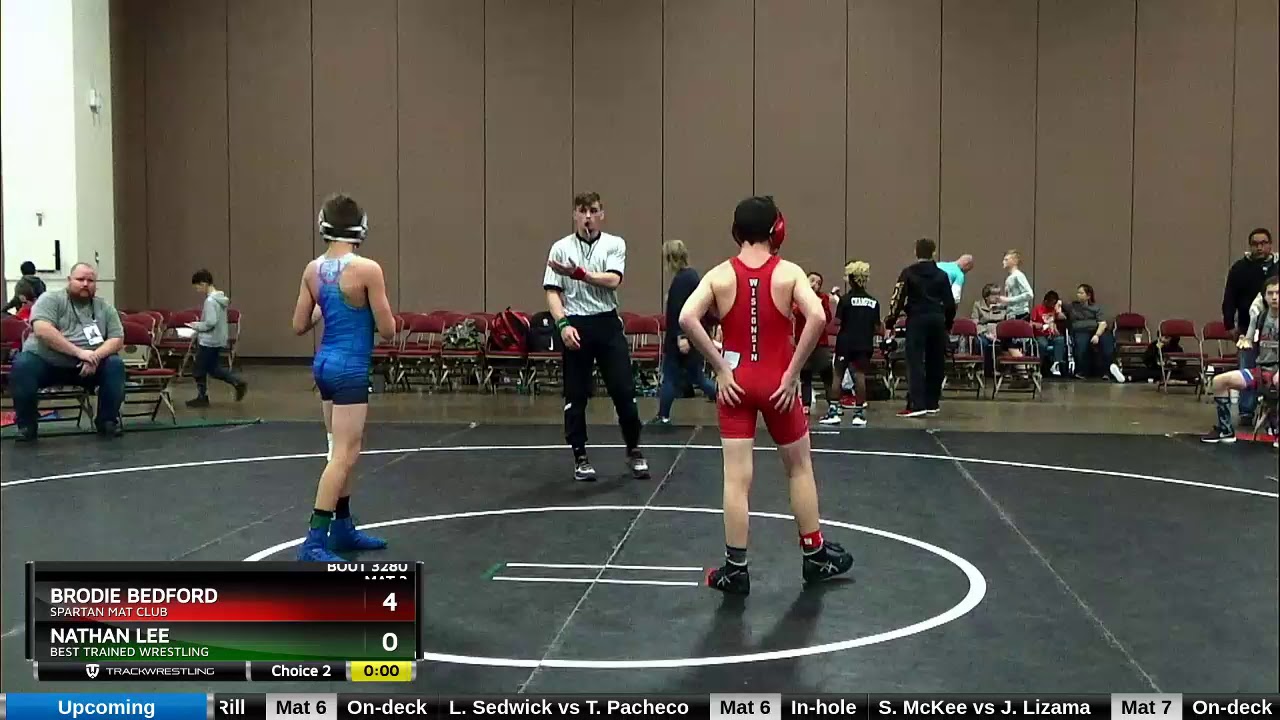 Middle School 102 Brodie Bedford Spartan Mat Club Vs Nathan Lee Best ...