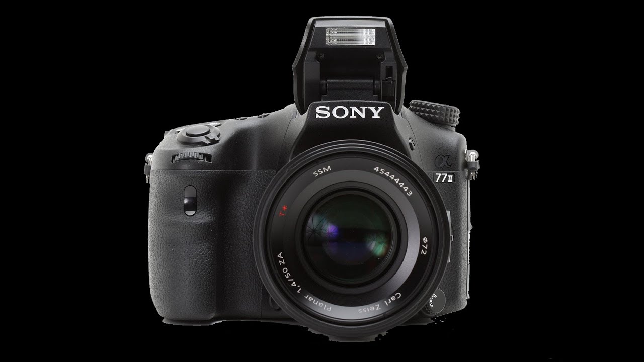 Sony Alpha A77 II unboxing and hands on - YouTube