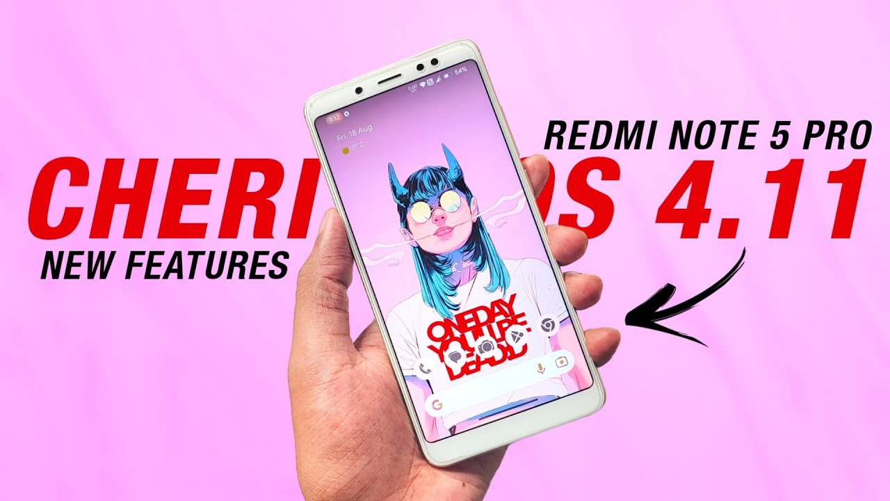 Cherish OS 4.11 Official For Redmi Note 5 Pro | Android 13 | Improvements | QS Header Image ...