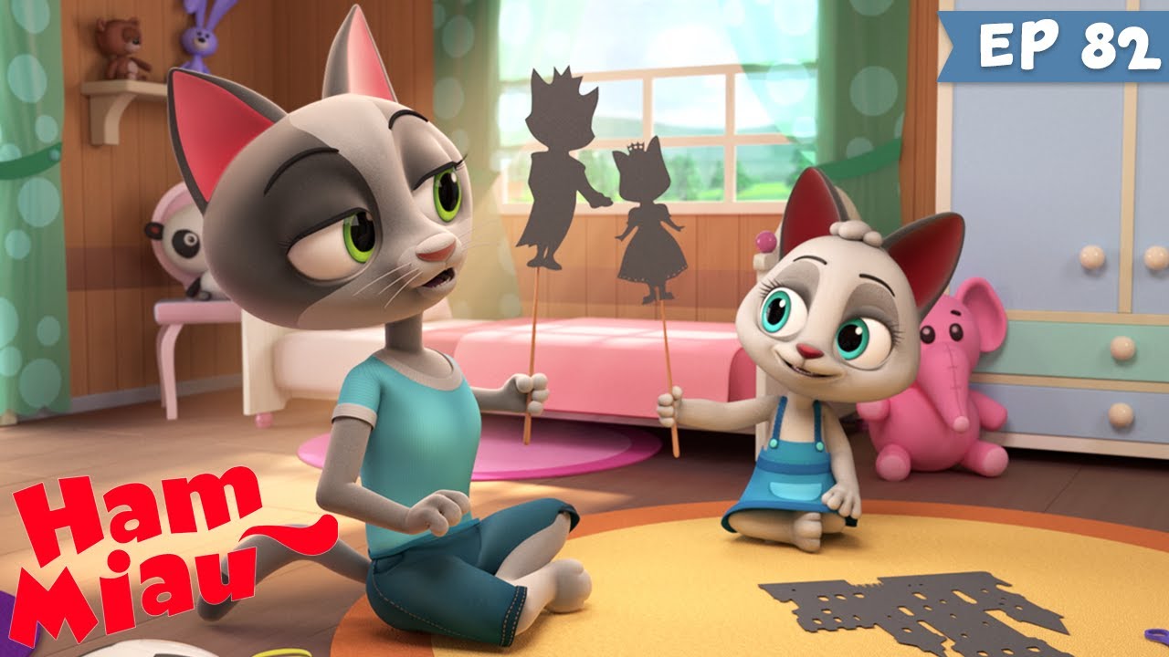 Ham Miau 🐶 Teatrul de umbre 🐱 Desene pentru copii | HeyKids - YouTube