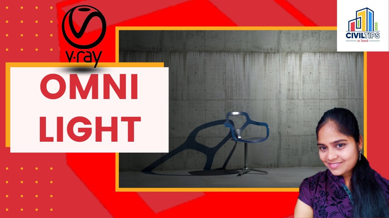 (தமிழ்) How to create and use Vray omni light in sketchup - YouTube