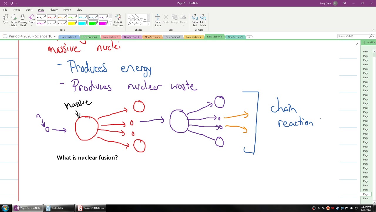 Science 10 - Lesson 3.17 - Nuclear Reactions - YouTube