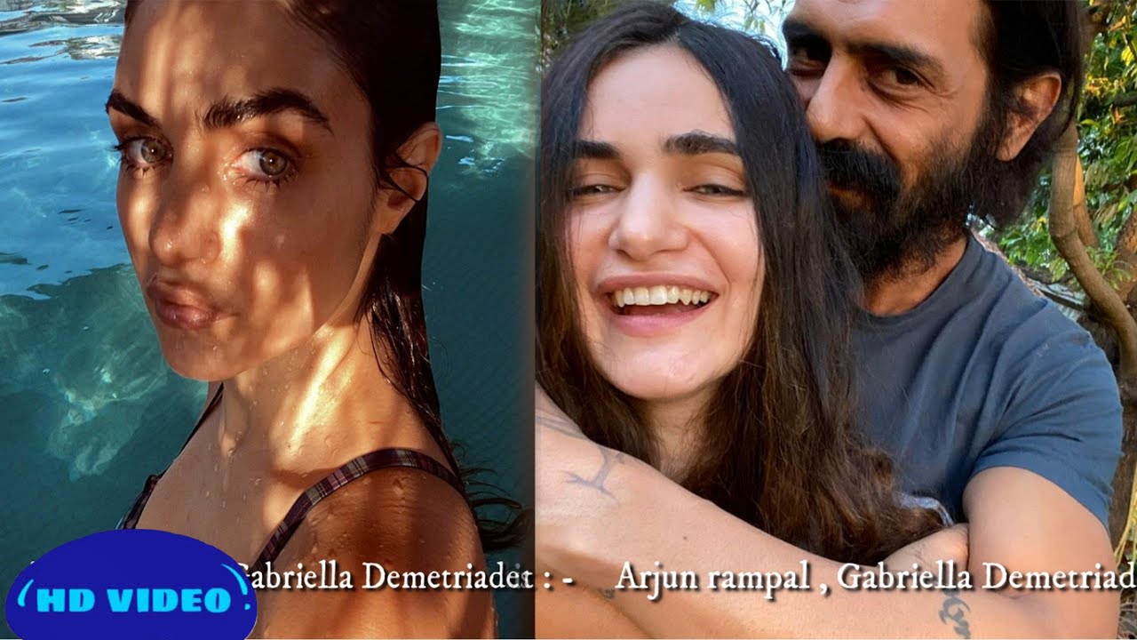 arjun rampal and wife Gabriella Demetriades cute moments | Bollywood ...