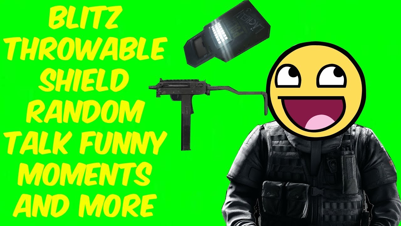 Rainbow 6 Blitz Shield Talk and more moments - YouTube