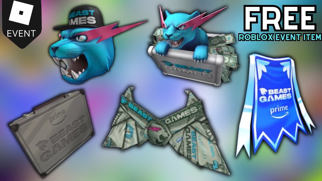 [ROBLOX MR BEAST GAMES] cách lấy rất nhiều vật phẩm miễn phí siêu đẹp ...