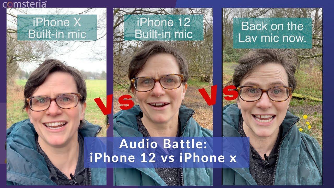 IPhone microphone reviews: iPhone 12 verses iPhone X. - YouTube