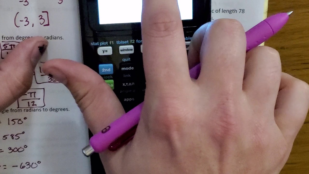 Pre-Calc Semester 1 Review Part 2 (#15-29) - YouTube
