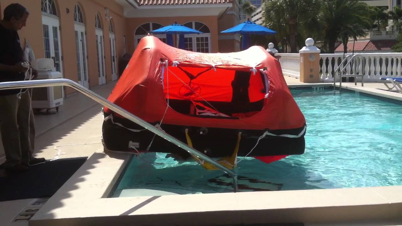 Liferaft Demonstration - YouTube