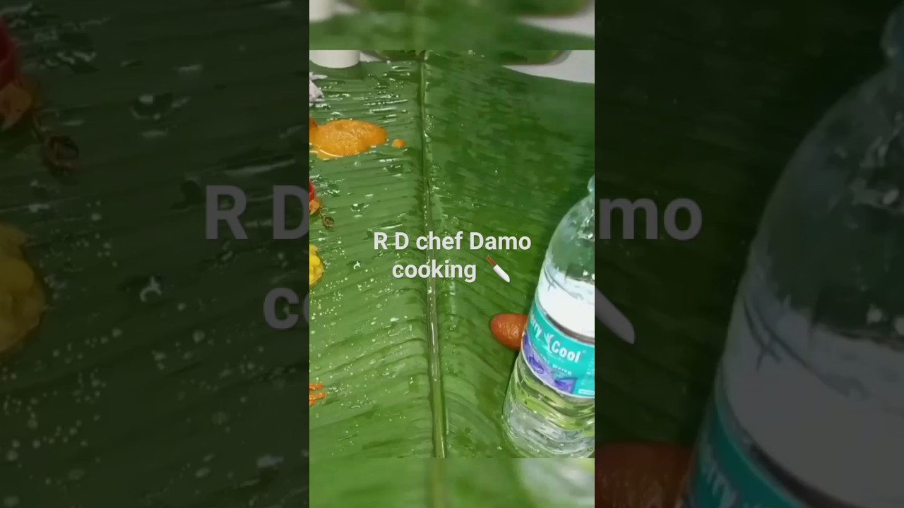 R D chef Damo cooking 🔪 - YouTube