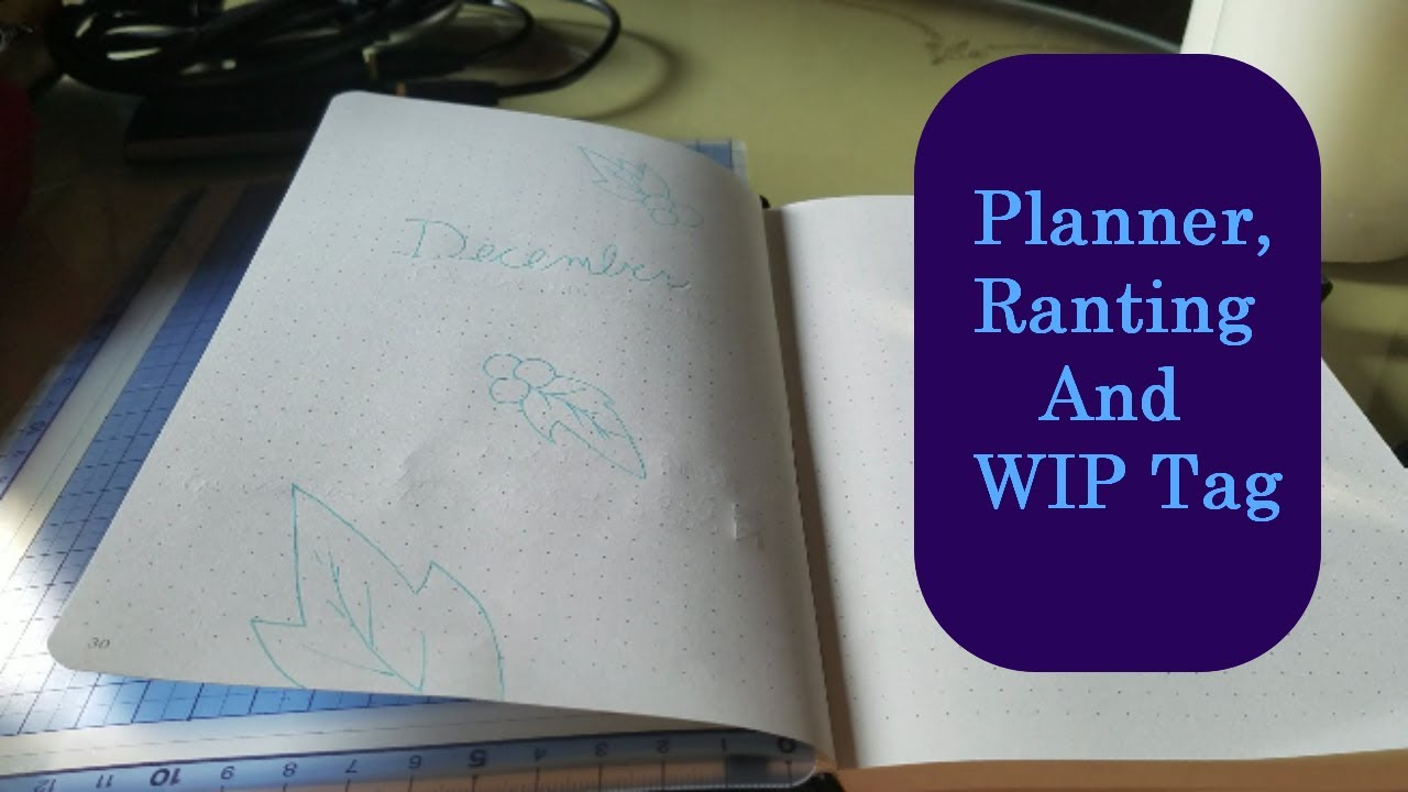 Planning, Ranting, and WIP Tag - YouTube