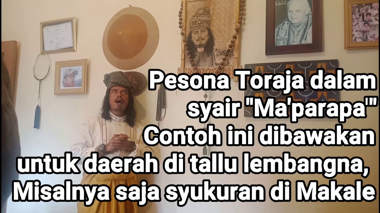 Pesona Toraja dalam KADA MA'PARAPA' syukuran Tongkonan - YouTube